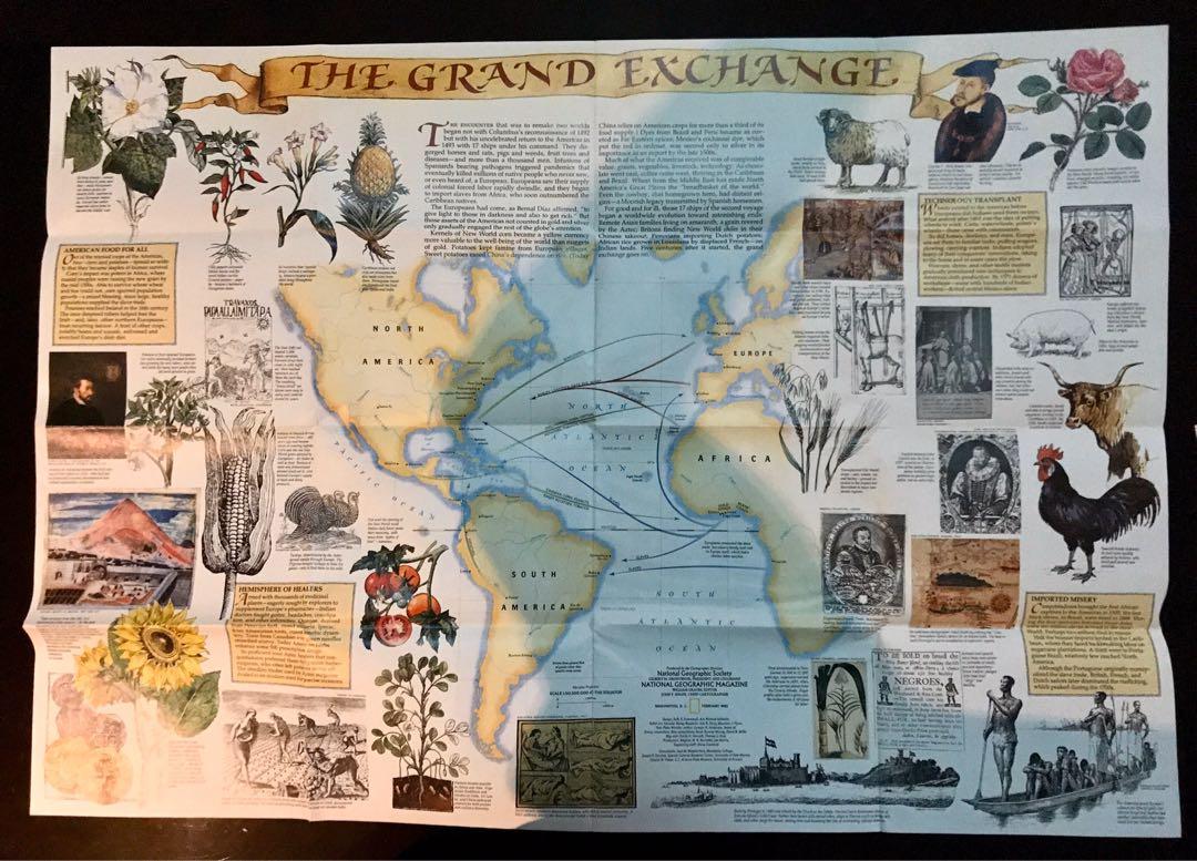 National geographic pull out maps posters, Hobbies & Toys, Books ...