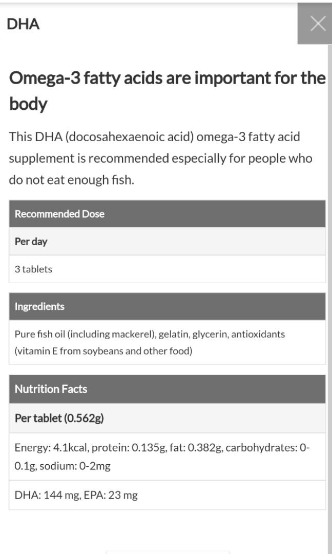 Nature Made DHA fatty acids, Everything Else on Carousell