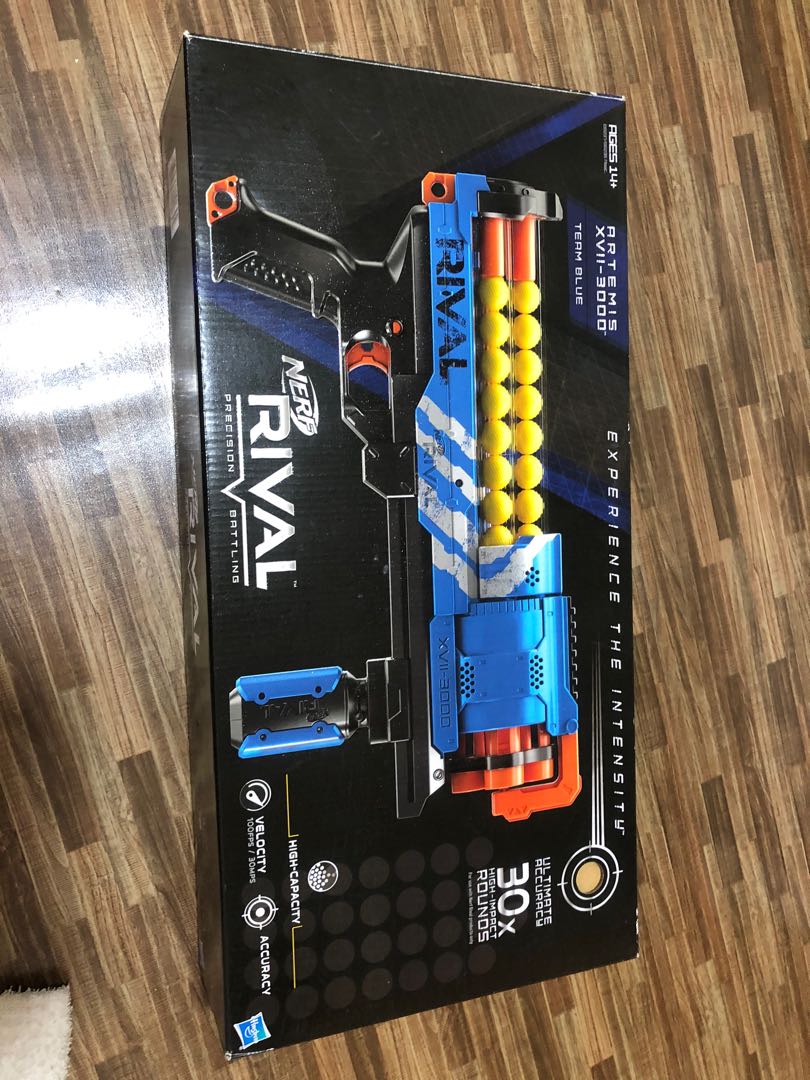 Nerf Gun Rival(Blue), Video Gaming, Gaming Accessories, Interactive ...