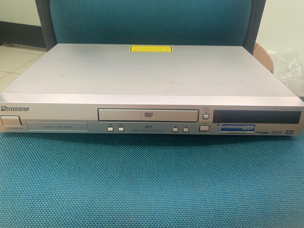 Pioneer DV-355 DVD player, TV & Home Appliances, TV & Entertainment ...