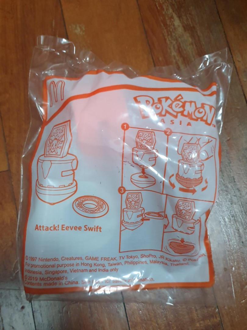 Pokemon Toy - Attack! Eevee Swift, Hobbies & Toys, Toys & Games on ...