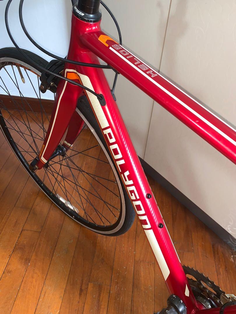 Polygon Helios F3 Red, Sports Equipment, Bicycles & Parts, Bicycles on ...