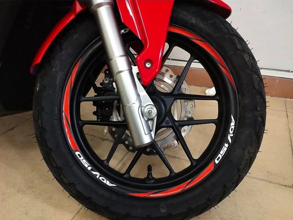 Rim Decal Vinyl Design Sticker Honda ADV150 ADV 150, Motorcycles ...