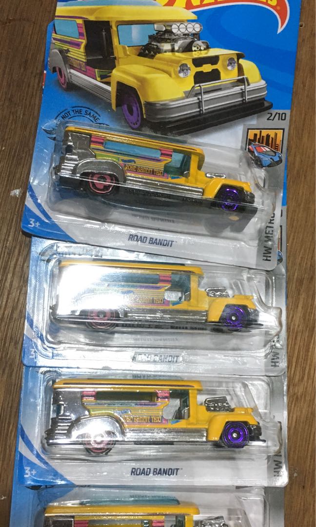 Road Bandit Hotwheels jeepney on Carousell