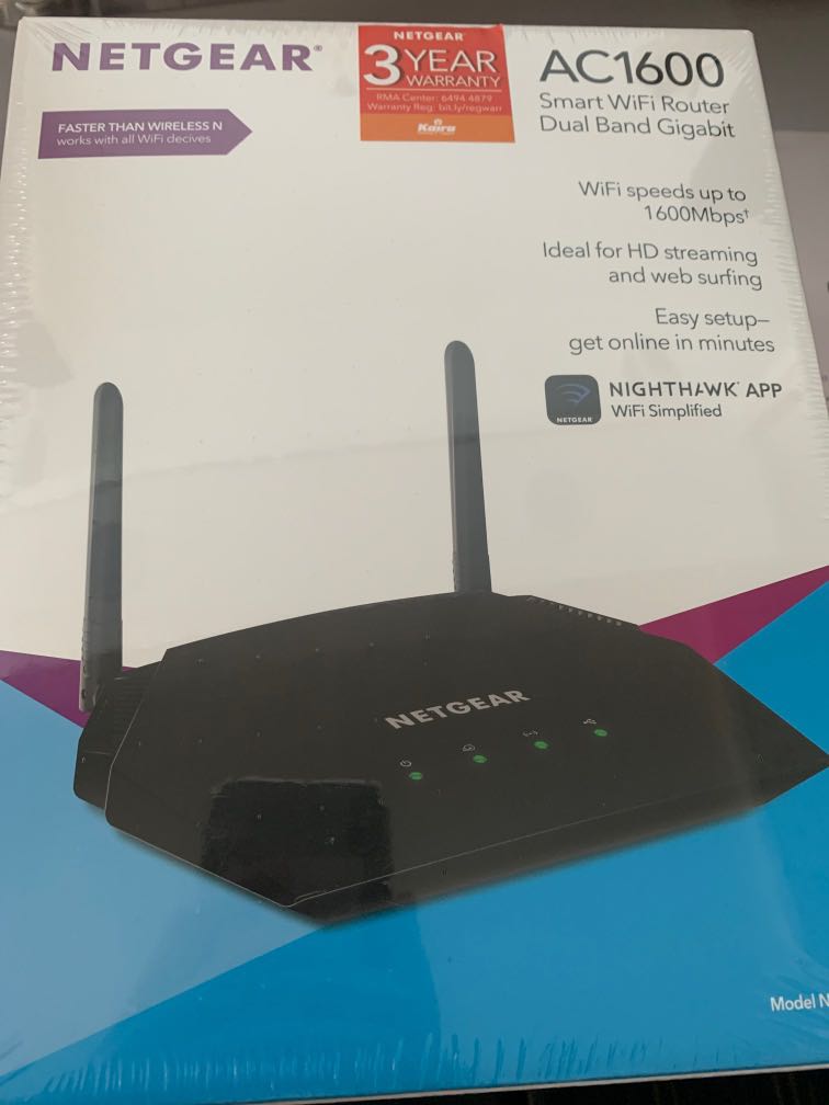 Router. - Netgear AC1600, Computers & Tech, Parts & Accessories ...