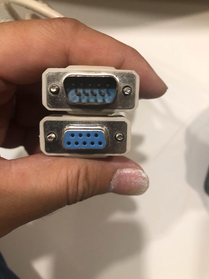 Serial cable, Computers & Tech, Parts & Accessories, Cables & Adaptors ...