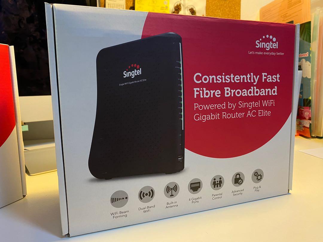 Singtel WiFi Gigabit Router AC Plus, Computers & Tech, Parts ...