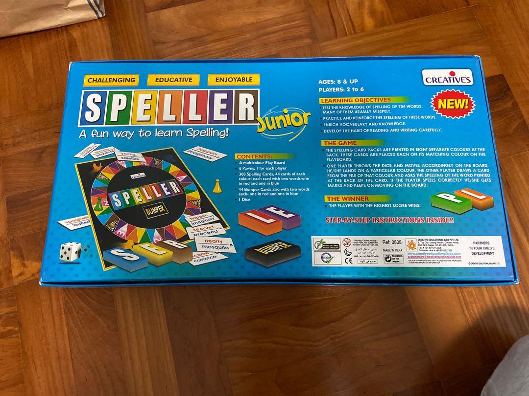 Speller board game, Hobbies & Toys, Toys & Games on Carousell