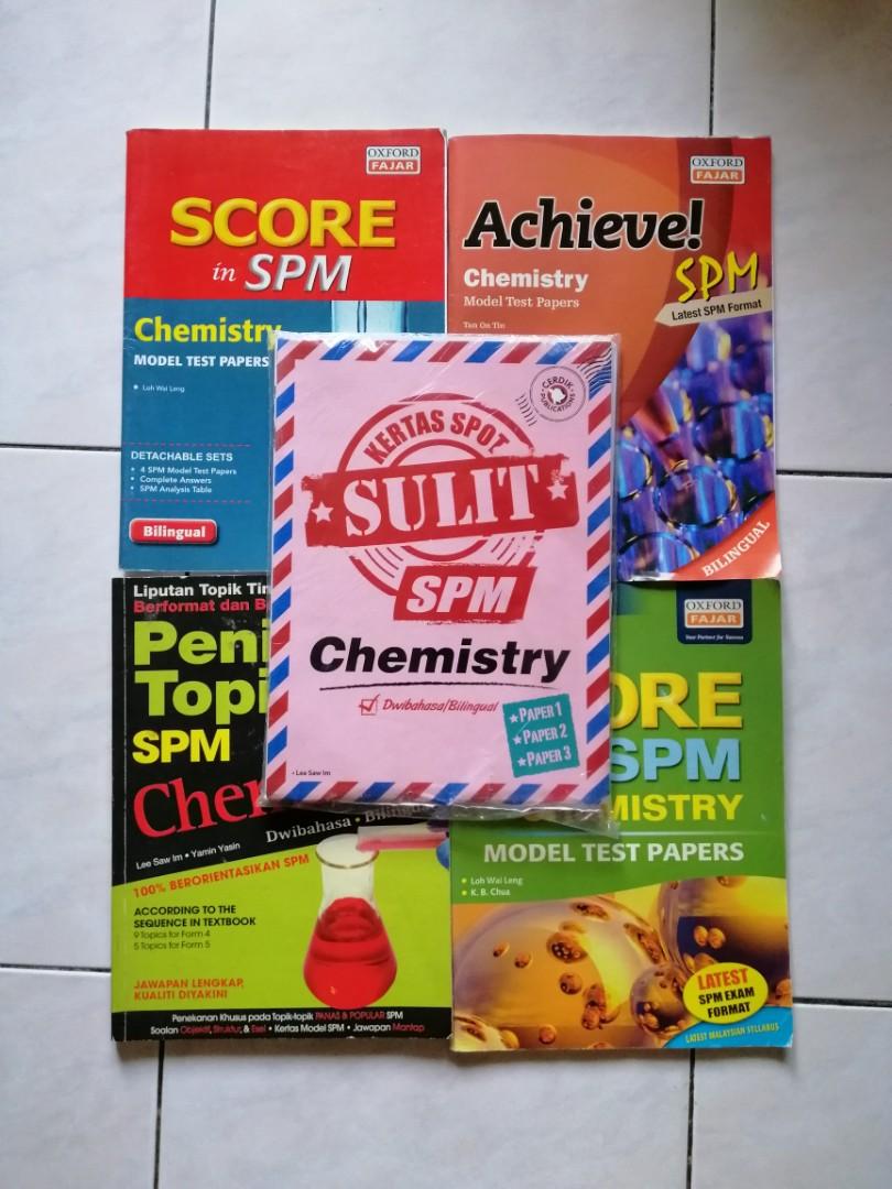 SPM & Form 4 Chemistry (Kimia) Refernce/Past Year/Exercise Books ...