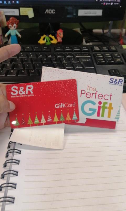 S&R Gift Card, Tickets & Vouchers, Store Credits on Carousell