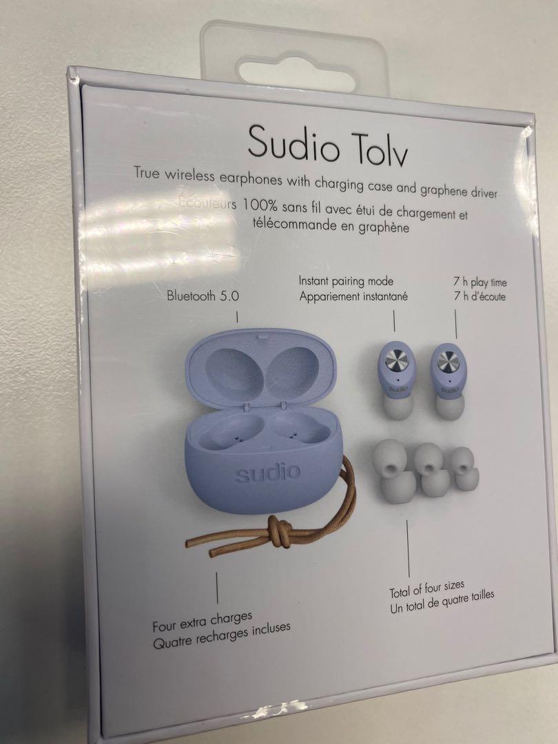 Sudio TOLV True Wireless Earphones - Blue, Audio, Earphones on Carousell