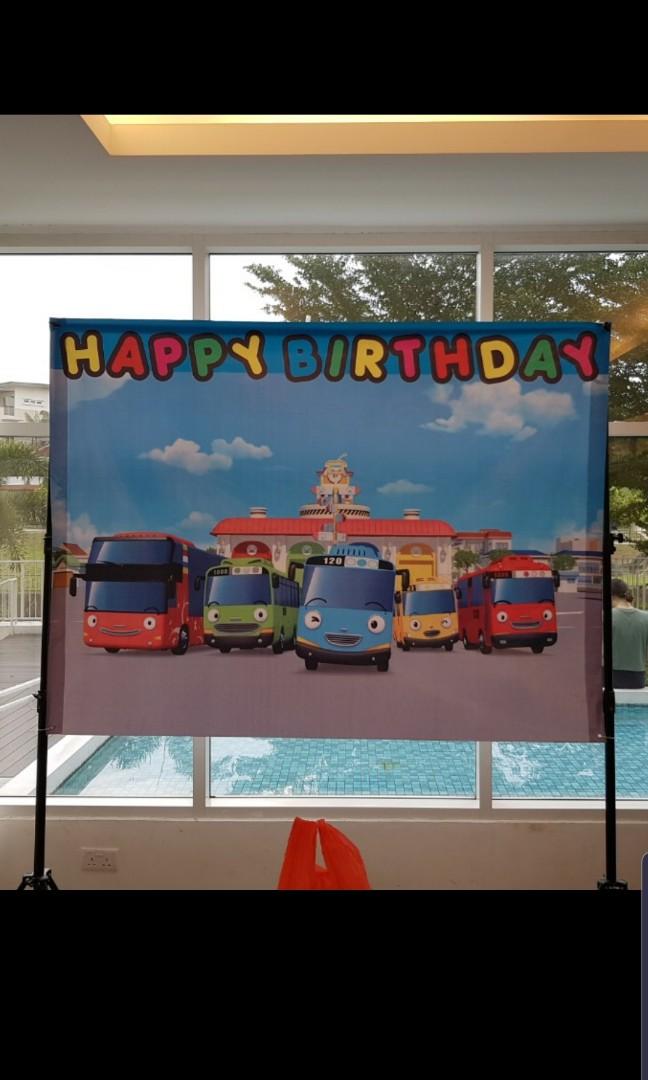 Tayo poster backdrops (without stand), Everything Else on Carousell