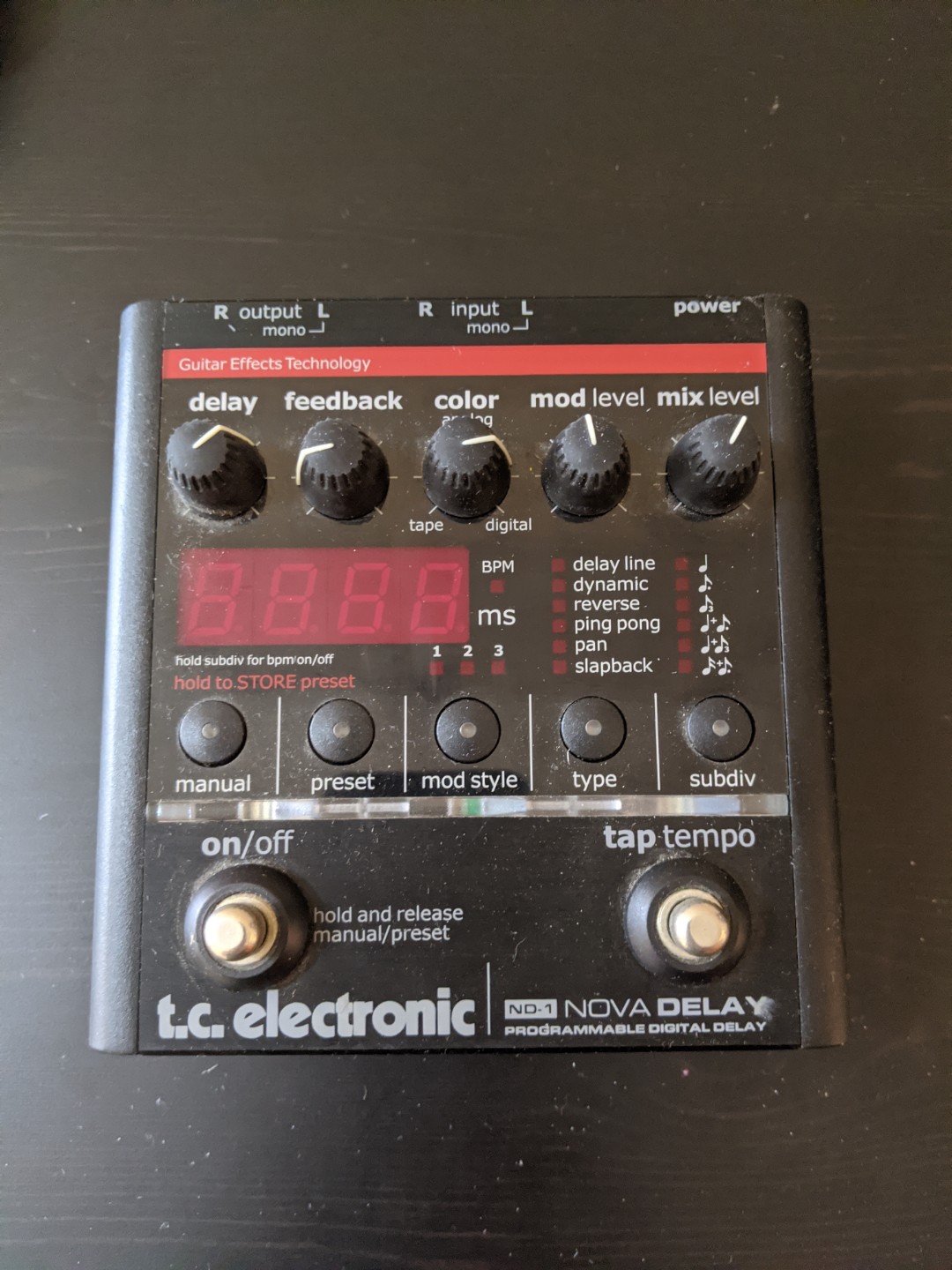 TC Nova Delay, Hobbies & Toys, Music & Media, Music Accessories on ...