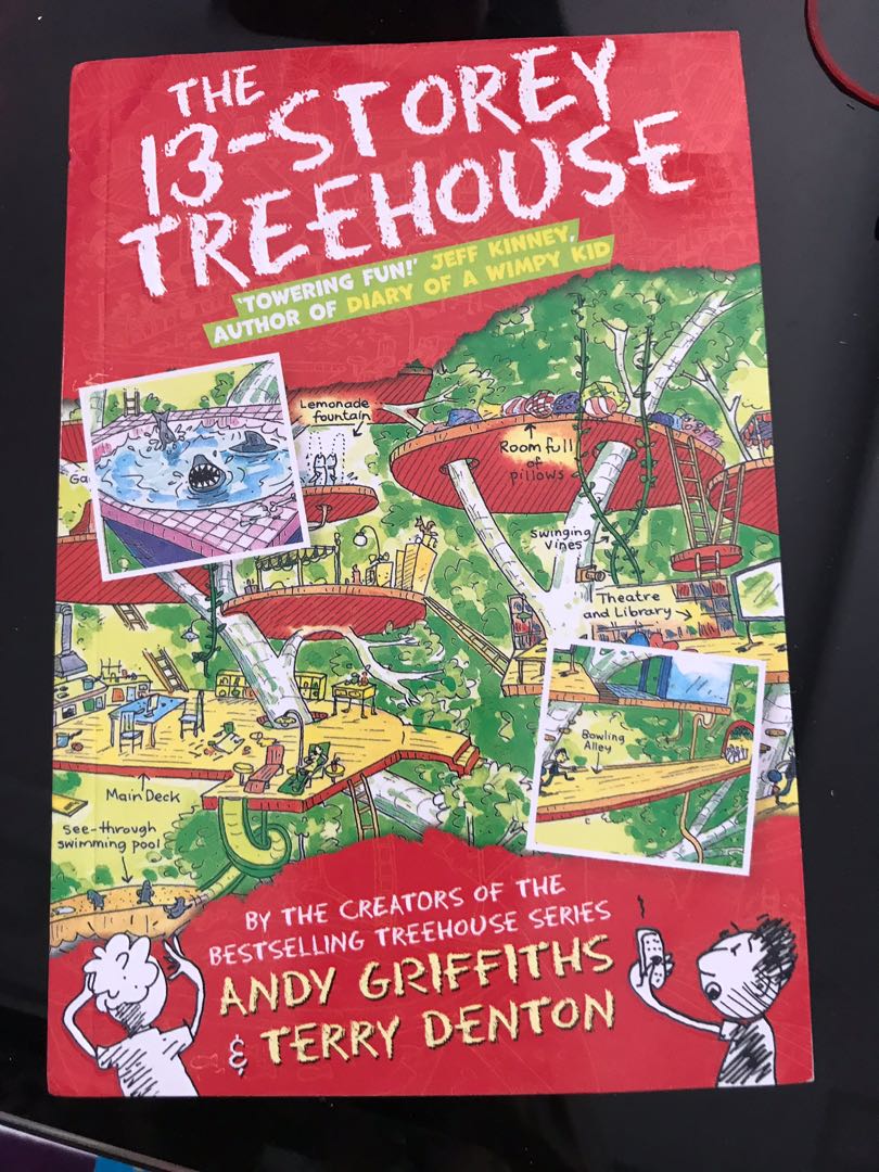 The 13-Storey Treehouse and The 26-Storey Treehouse by Andy Griffins ...