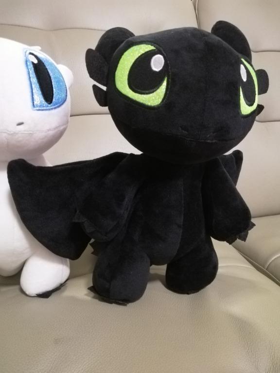 Toothless Plush Soft Toy Dragon (How To Train Your Dragon), Hobbies ...