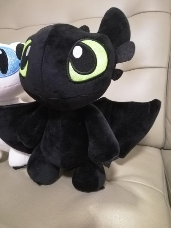 Toothless Plush Soft Toy Dragon (How To Train Your Dragon), Hobbies ...
