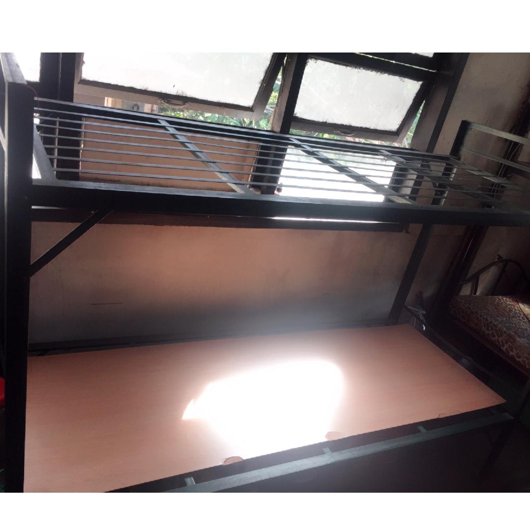 Wooden double deck, Furniture & Home Living, Furniture, Bed Frames ...