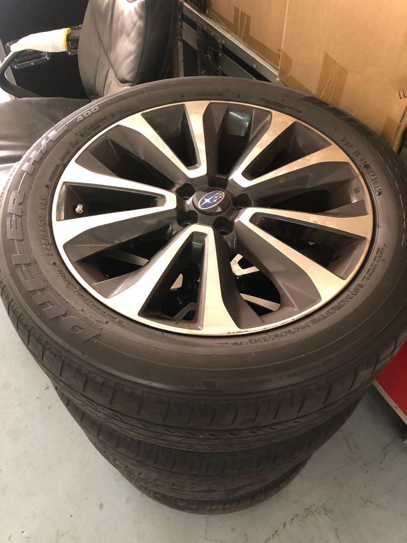 2016 Forester XT Stock Rims, Car Accessories, Tyres & Rims on Carousell