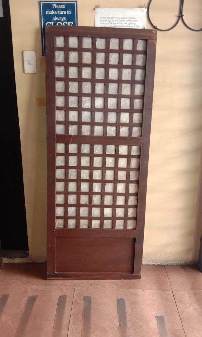 Antique Capiz window, Furniture & Home Living, Office Furniture ...