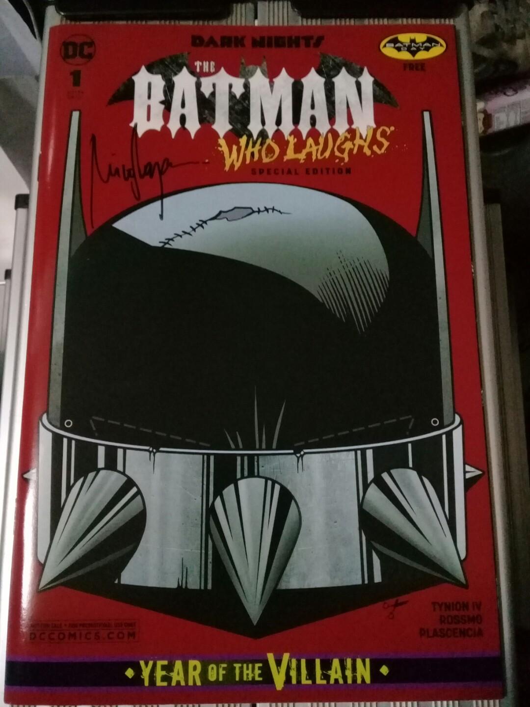 12x Autographed Batman Day Special Edition (Batman Nightwalker & The ...