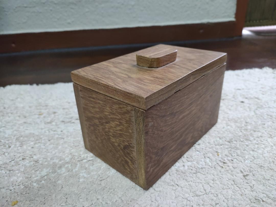 Burmese teak wood box, Hobbies & Toys, Memorabilia & Collectibles ...