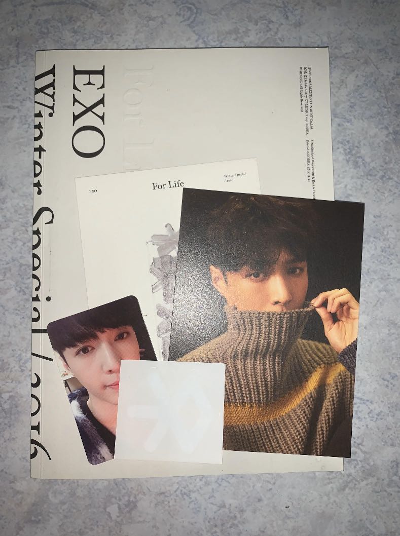 Exo For Life Album, Hobbies & Toys, Memorabilia & Collectibles, K-Wave ...