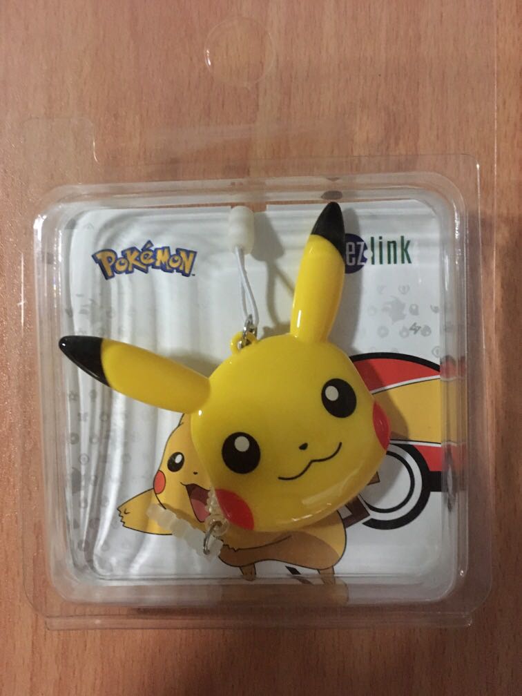 Ez Link Pokemon Ez Charm Pikachu Limited Ed, Everything Else on Carousell