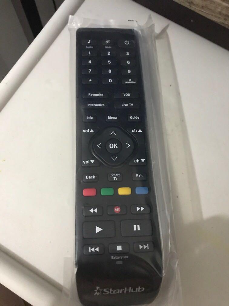 Fiber TV starhub (Samsung) remote control, TV & Home Appliances, TV ...