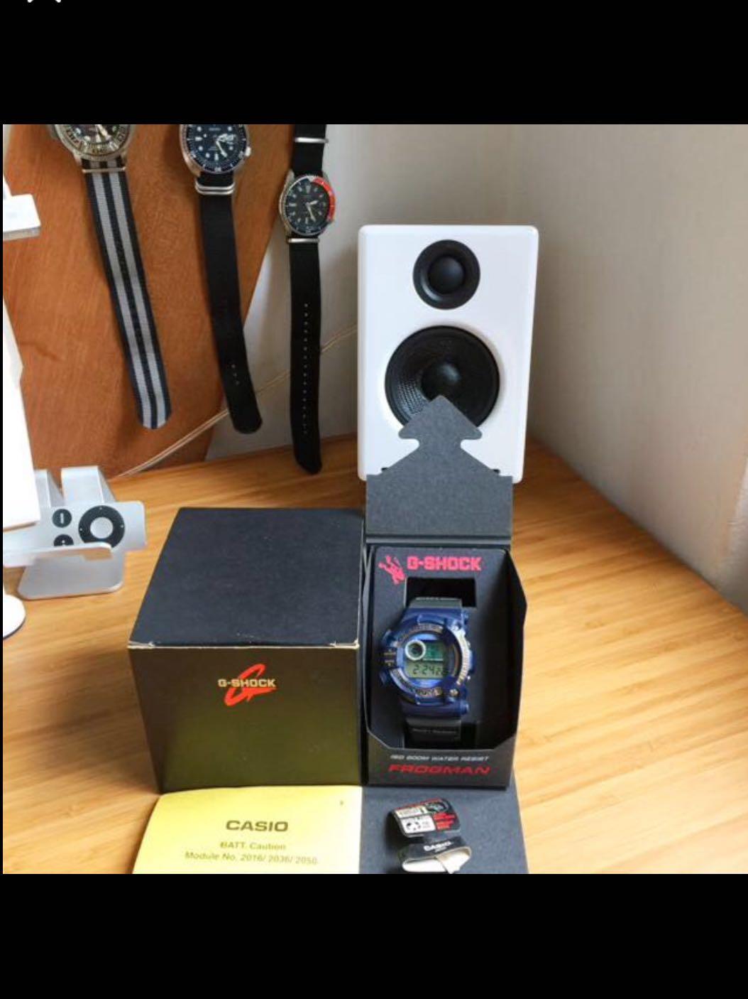 Casio Vintage Retro Frogman G-Shock DW-9900-8T Diver Titanium Military ...