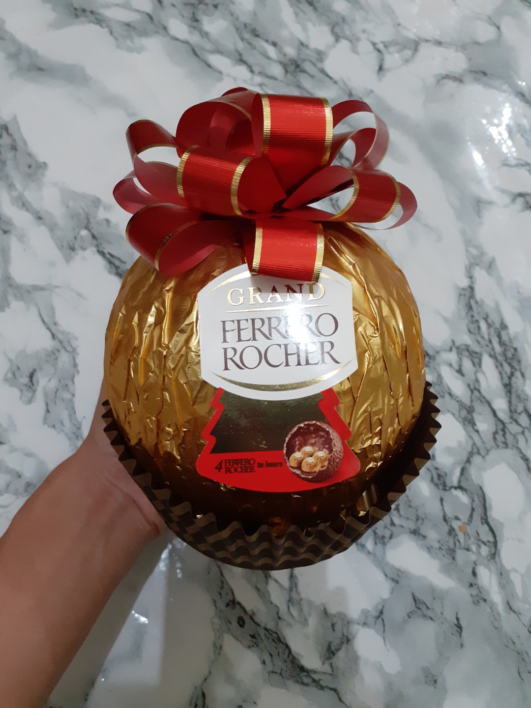 Giant Ferrero Rocher, Food & Drinks, Gift Baskets & Hampers on Carousell