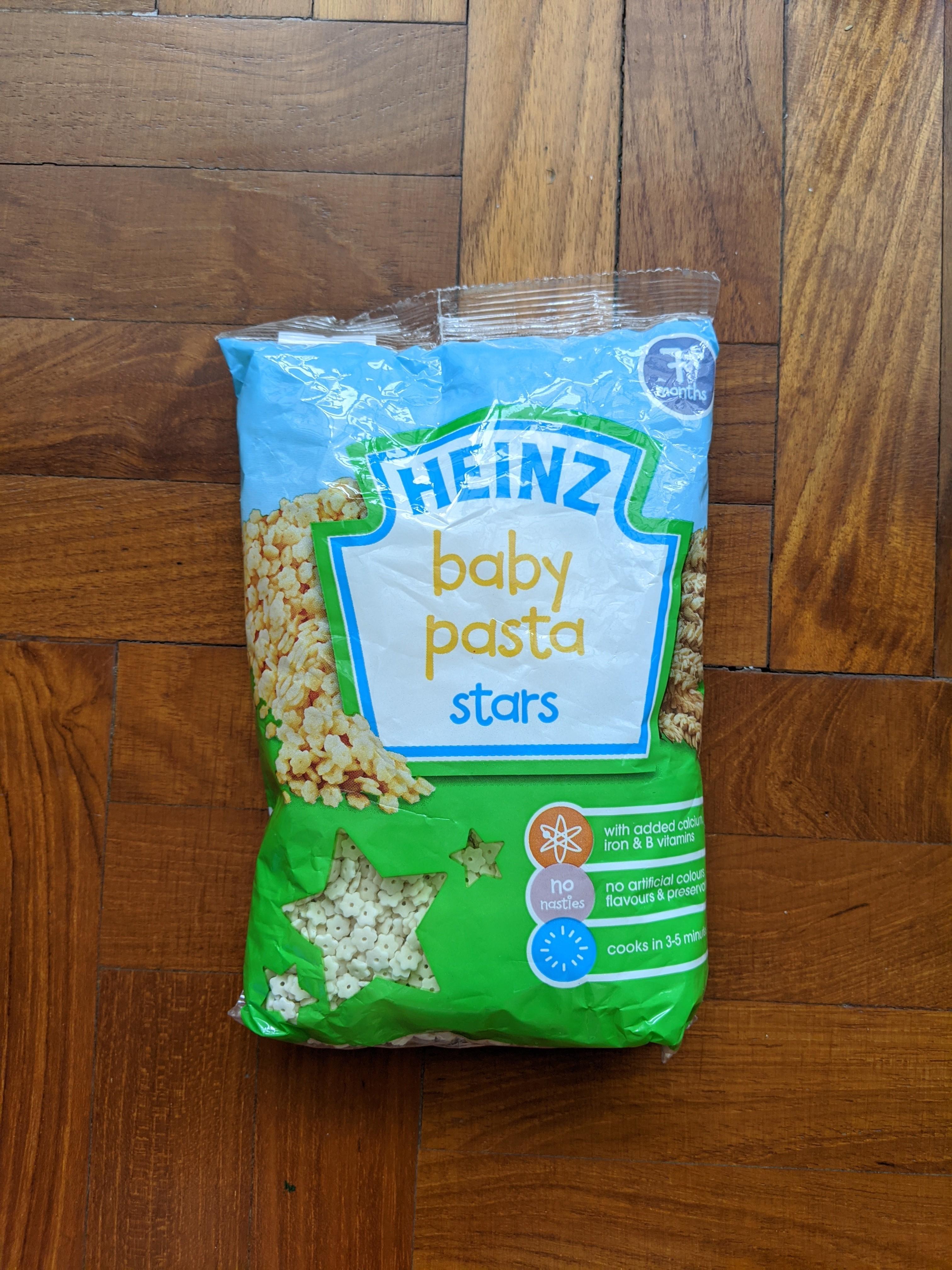 Heinz Baby Pasta Stars, 250g, Babies & Kids, Nursing & Feeding, Weaning ...