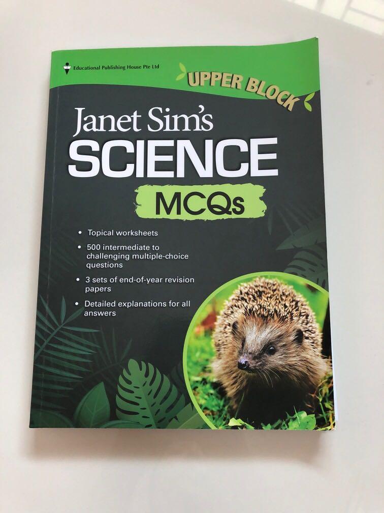 Janet Sim’s Upper Block Science MCQ Primary 6 Assessment Book, Hobbies ...