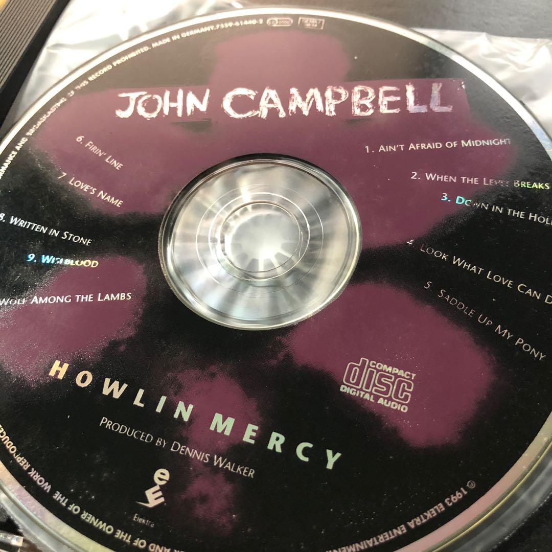 [Rare Audiophile] John Campbell Howlin Mercy (Made in Germany), Hobbies ...