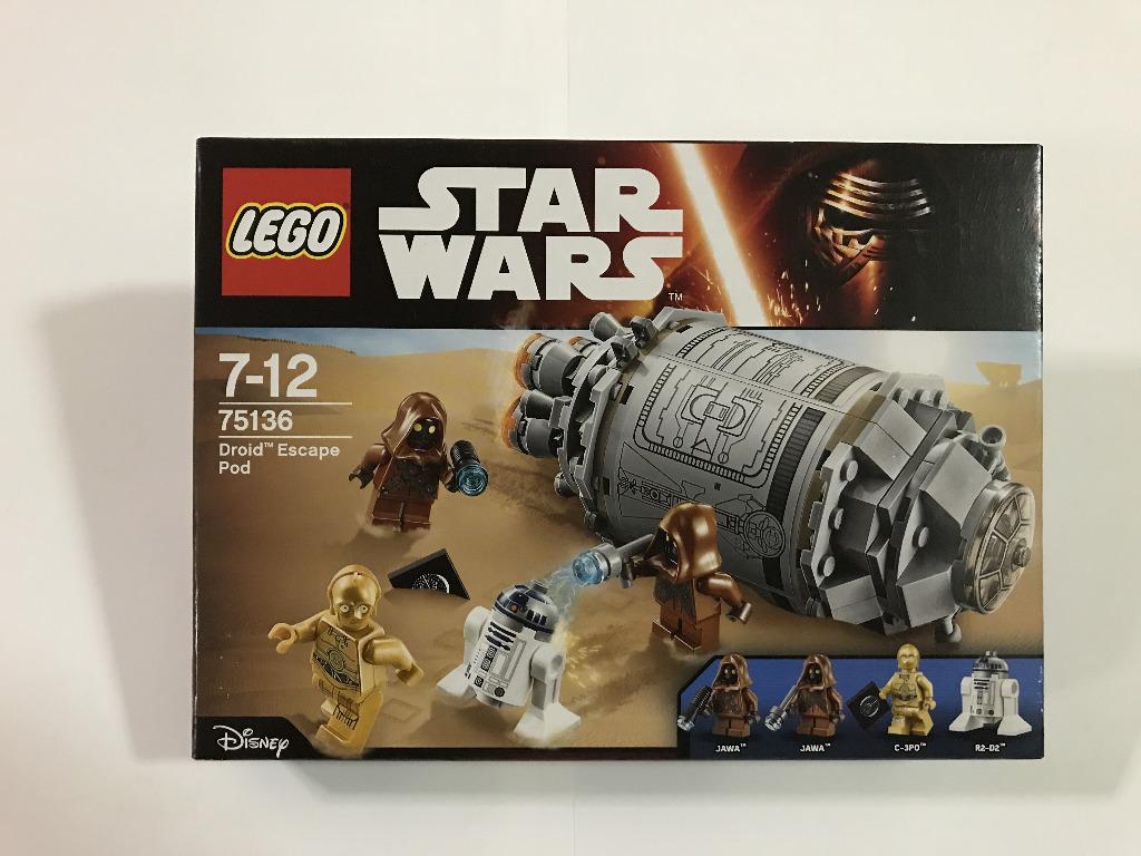 LEGO 75136 Star Wars: Droid Escape Pod, Hobbies & Toys, Toys & Games on ...