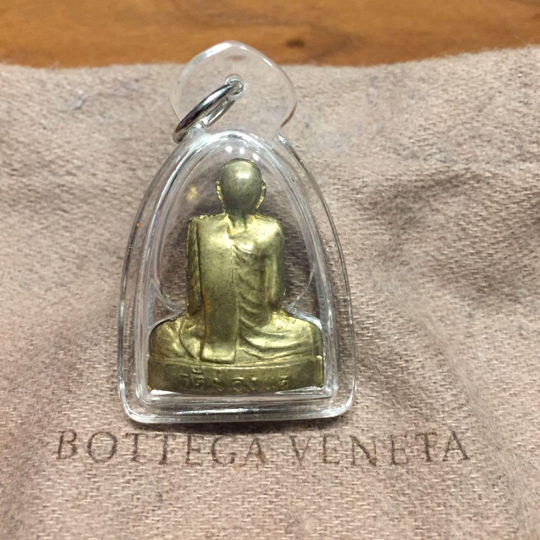 LP Phrom Wat Chong Kae Pim Kao Kuang Roop Lor Nur Thong Lueng With Karmakan Stamp On The Side ...