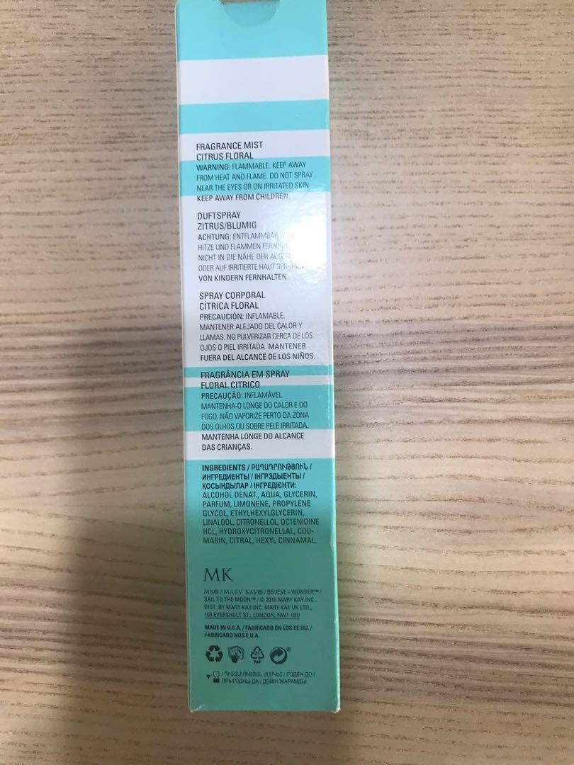 Mary Kay fragrance mist duftspray - Sail to the Moon, Beauty & Personal ...
