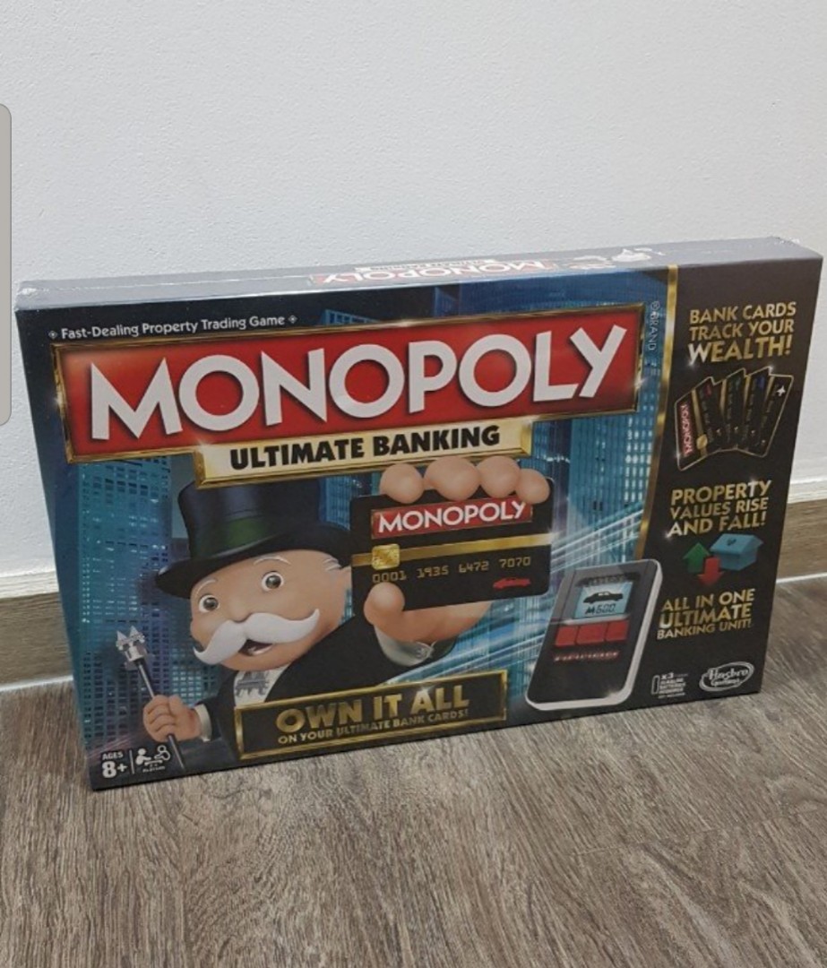 Monopoly banking edition, Hobbies & Toys, Toys & Games on Carousell