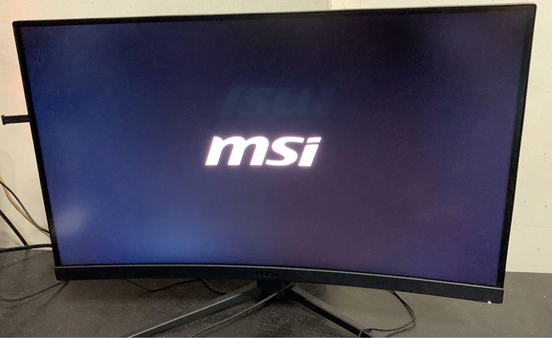 MSI Optix MAG271C Gaming Monitor, Computers & Tech, Parts & Accessories ...
