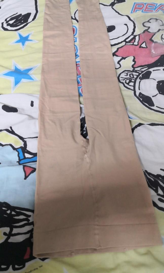 Opaque skin colour tights, Women's Fashion, Activewear on Carousell