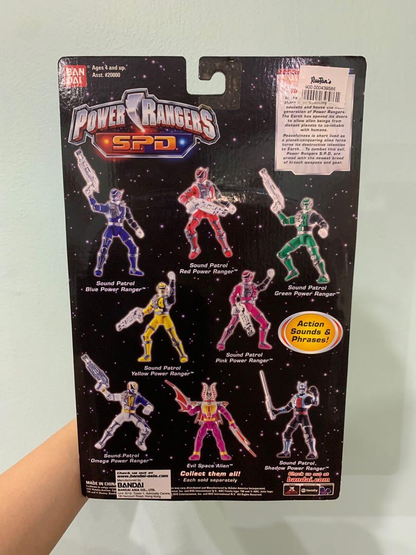 Power Rangers SPD action figure, Hobbies & Toys, Toys & Games on Carousell