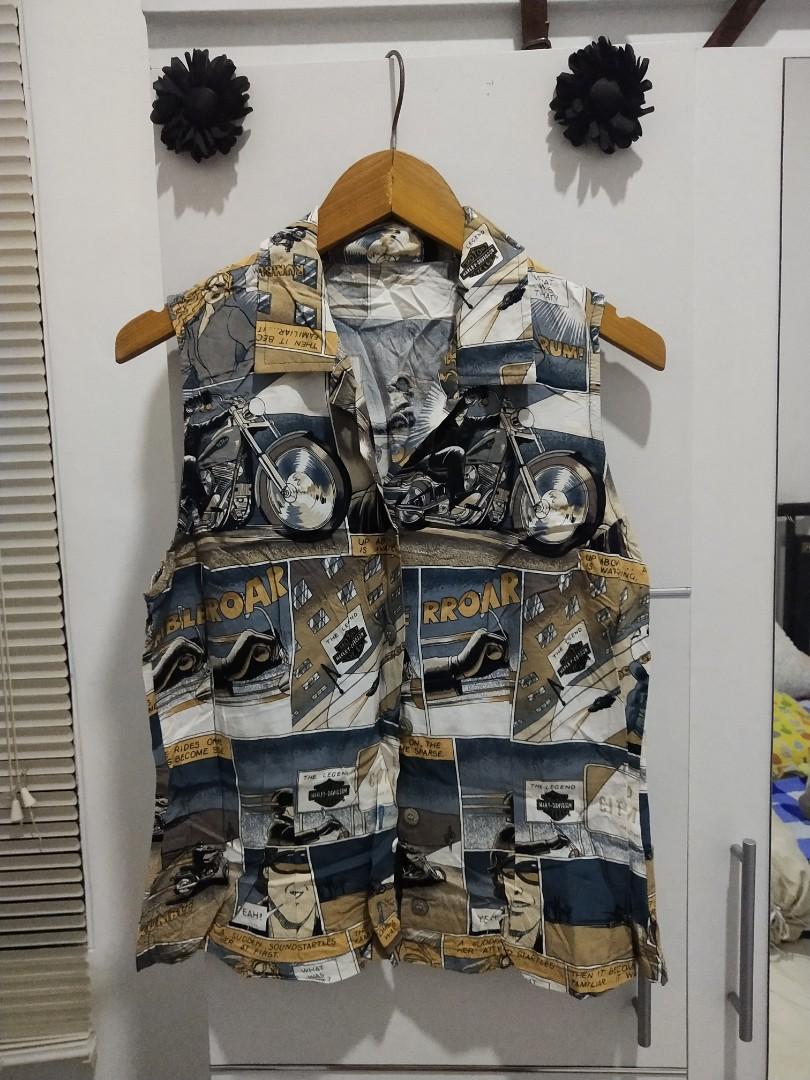 Rompi kartun, Fesyen Wanita, Pakaian Wanita, Baju Luaran di Carousell