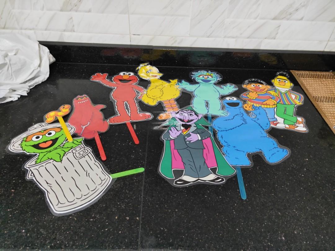 Sesame Street Photobooth Props, Hobbies & Toys, Stationery & Craft ...