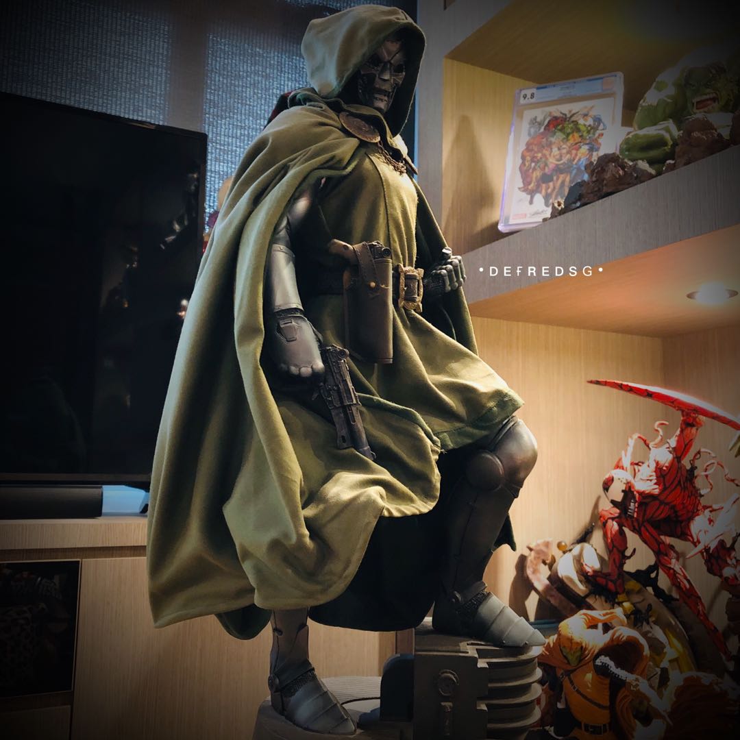Exclusive Sideshow Dr Doom PF 1:4 Statue, Hobbies & Toys, Toys & Games ...