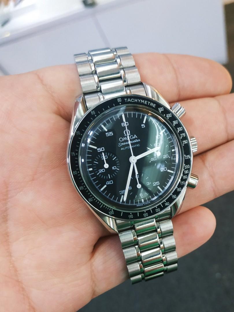 (sold)Speedmaster noon watch reduced omega, Luxury, Watches on Carousell