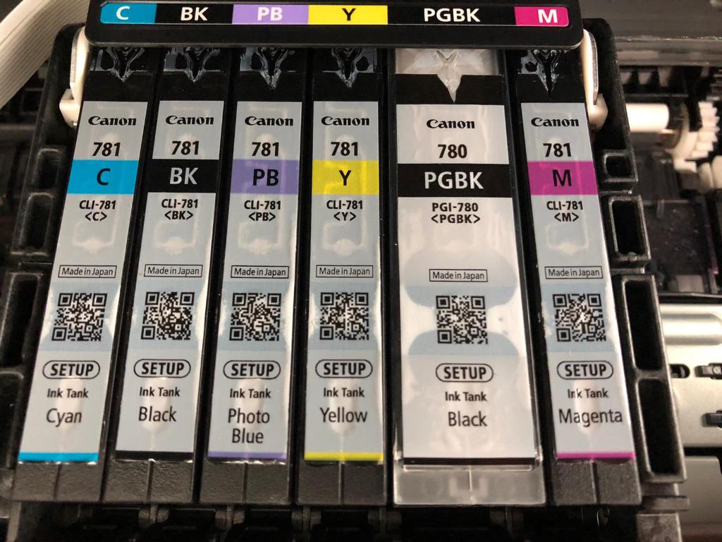 Used Canon Inkjet Printer Pixma TS8270 Red Color, Computers & Tech ...