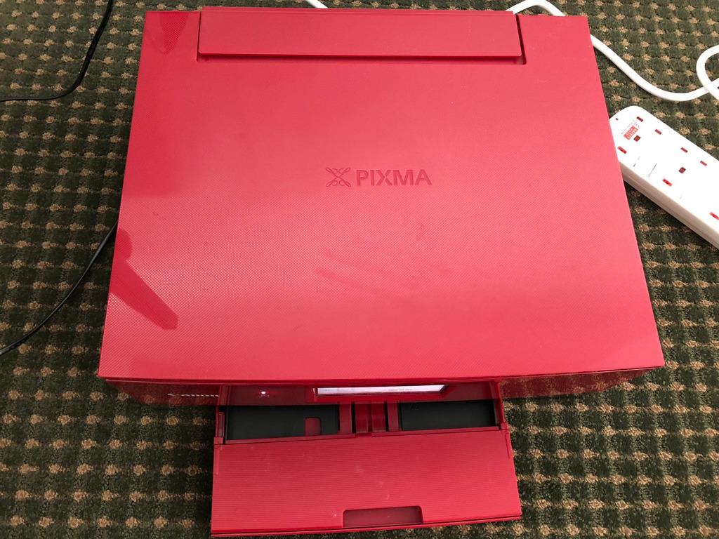 Used Canon Inkjet Printer Pixma TS8270 Red Color, Computers & Tech ...
