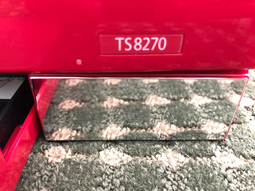 Used Canon Inkjet Printer Pixma TS8270 Red Color, Computers & Tech ...