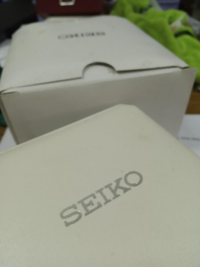Vintage Seiko watch box, Men's Fashion, Watches & Accessories, Watches ...