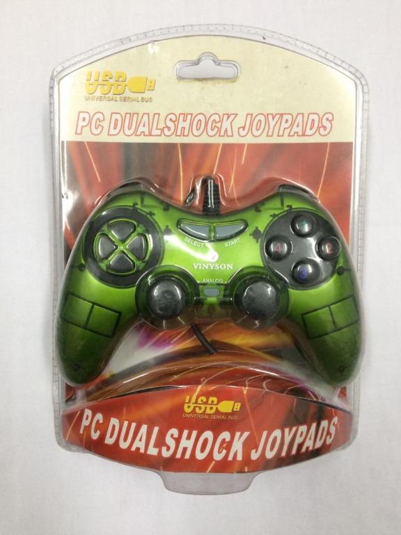 Vinyson PC Dual Shock Joypad U-900 Old Stock Clearance, Video Gaming ...