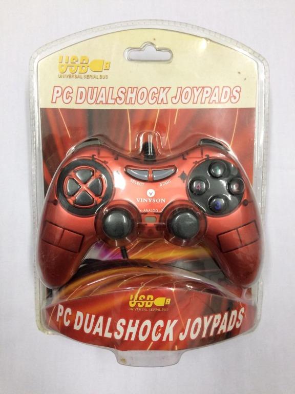 Vinyson PC Dual Shock Joypad U-900 Old Stock Clearance, Video Gaming ...